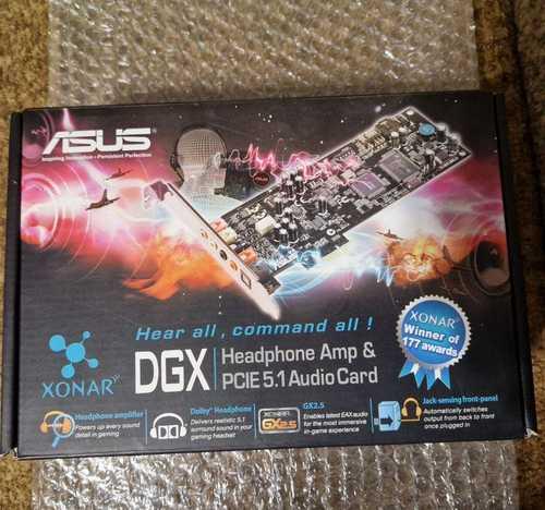 Звуковая карта asus Xonar DGX