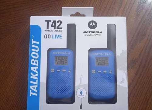 Новые рации Motorola T42