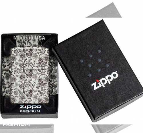 Зажигалка Zippo 49458 Skeleton Glow Оригинал Новая