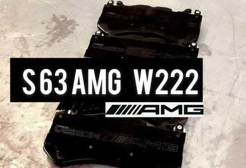 Задние тормозные колодки S63 AMG W222 2013-20