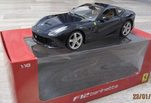 Модель 1/18 Ferrari F12 Berlinetta Hot Wheels