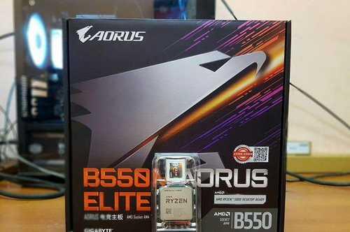 AMD Ryzen 5 5600X + gigabyte B550M aorus elite