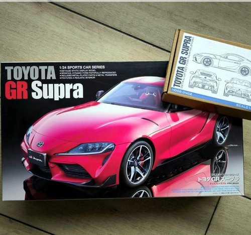 1/24 toyota GR Supra   допы HD (Tamiya 24351)