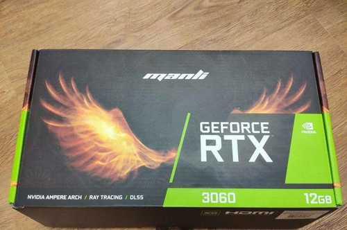 Видеокарта Manli Geforce RTX 3060 12GB
