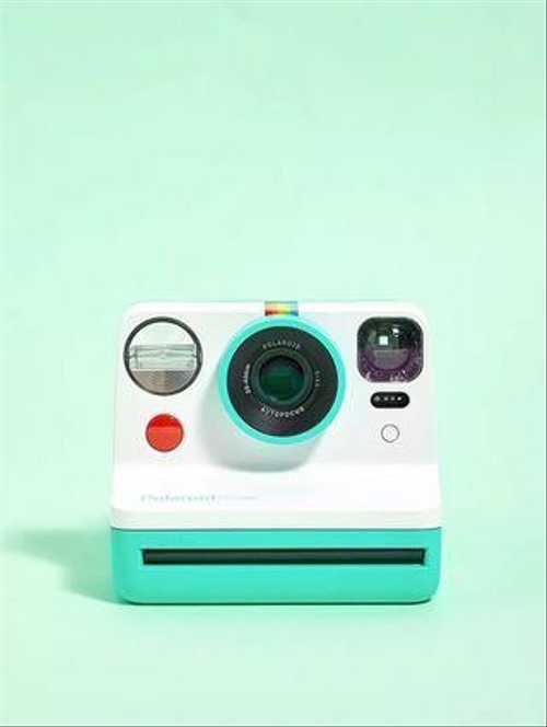 Polaroid Now фотоаппарат ментоловый новый