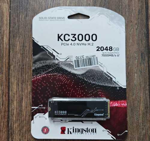 Ssd m2 nvme 2tb Kingston KC3000