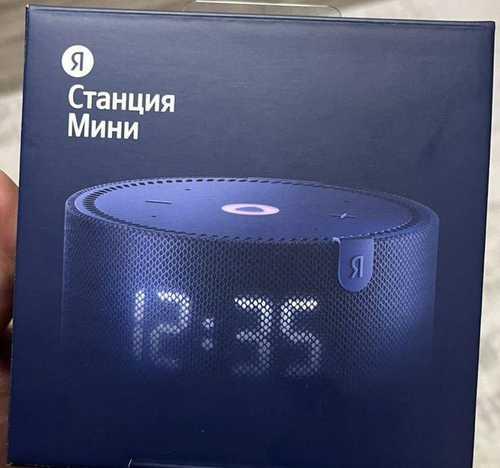 Яндекс станция мини с часами