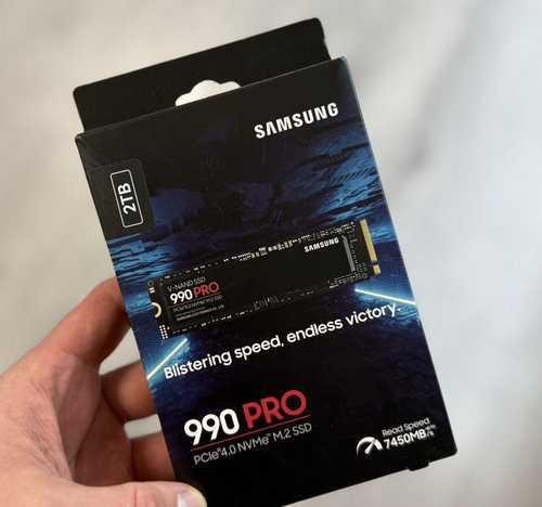 2тб SSD NVMe M.2 накопители Samsung 990 PRO