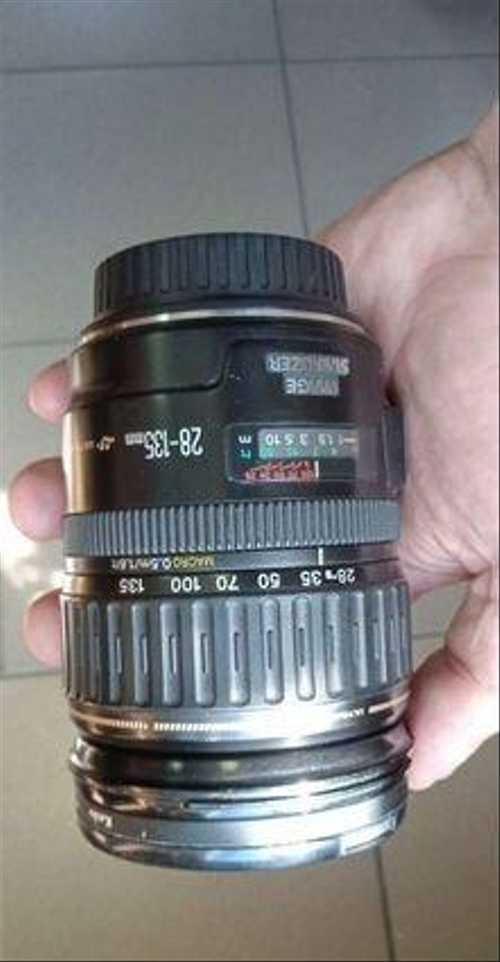 Объектив canon 28 135 is USM 3.5-5.6