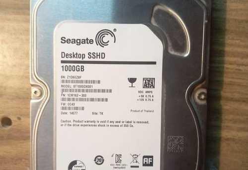 Жесткий диск Seagate sshd 1 тб