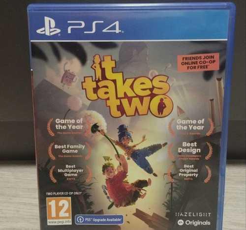 Диск на PS4 It Takes Two