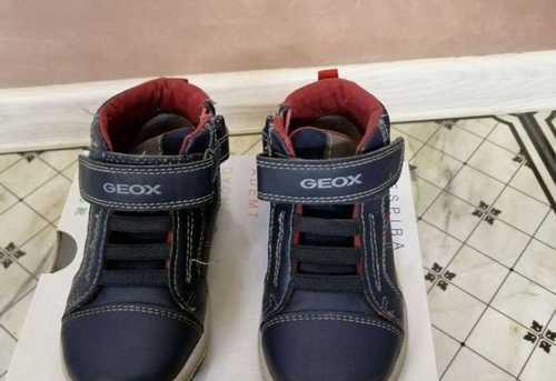 Ботинки geox, демисезонные, размер 24, синий