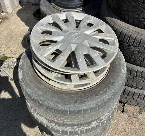 Колеса в сборе r15 vesta
