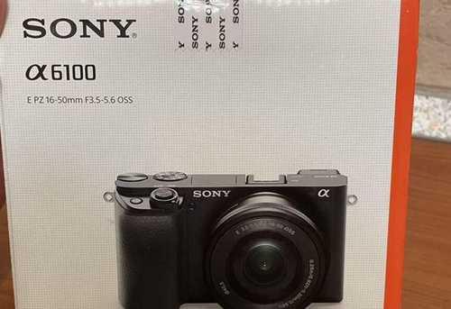 Sony a6100 body камера фотоаппарат 4k объектив
