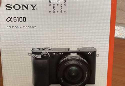 Sony a6100 body камера фотоаппарат 4k объектив