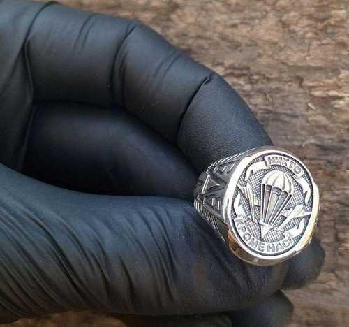 Серебряное кольцо вдв
