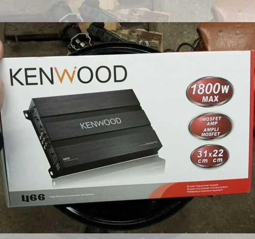 Усилитель Kenwood 1800W 4 канала новый