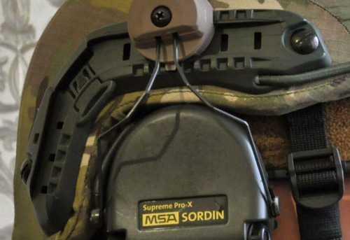 Крепления для наушников MSA Sordin на шлем