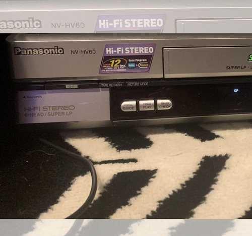 Новый Hi-Fi видеомагнитофон Panasonic, s-vhs