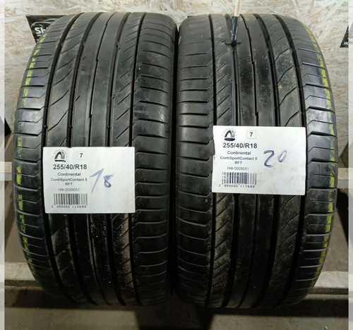 Continental ContiSportContact 5 SSR 255/40 R18 95Y