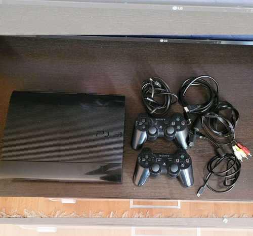 Sony playstation 3 super slim прошитая обмен