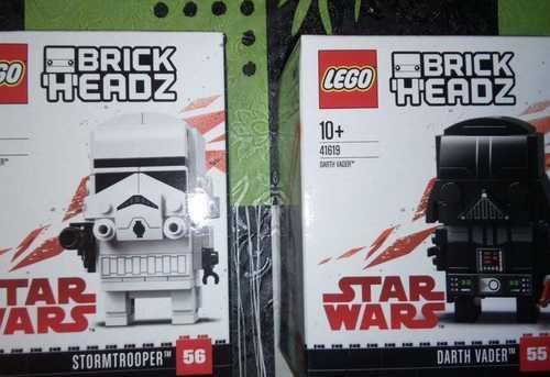 Lego Star Wars BrickHeadz 41619, 41620