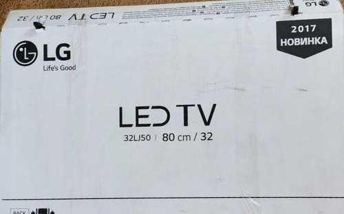 Телевизор LG 32LJ500V, full HD, 32 дюйма