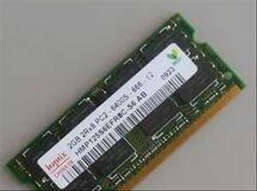 DDR2 SO-dimm 2GB Hynix PC2-6400S 800MHz
