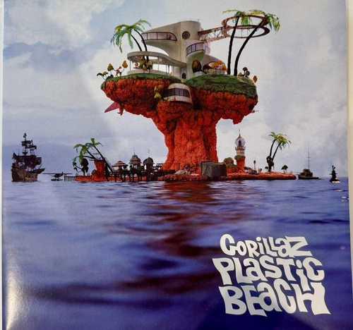 Пластинка gorillaz - plastic beach (2 LP)