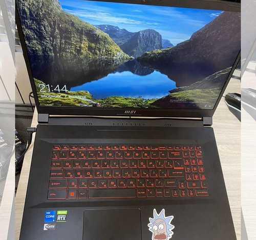 Ноутбук msi katana gf76 12uc 265xru