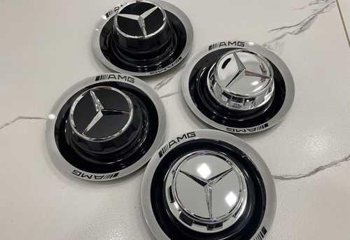 Колпак на диск Mercedes 1 шт AMG 154 мм
