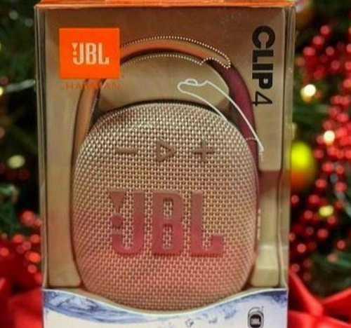 Музыкальная колонка jbl Клип 4 бежевый цвет