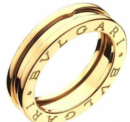 Кольцо Bvlgari B.zero1 с одним ободком, желтое золото