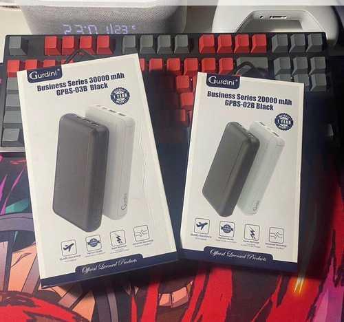 Повербанки 20000mAh и 30000mAh
