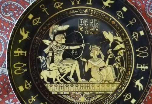 Тарелка настенная декоративная из Египта