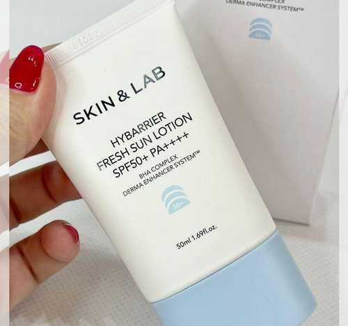 Skin&lab spf 50 Лосьон увлажняющий HYbarrier