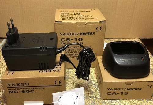 Зарядное устройство yaesu / vertex CS-10 для раций