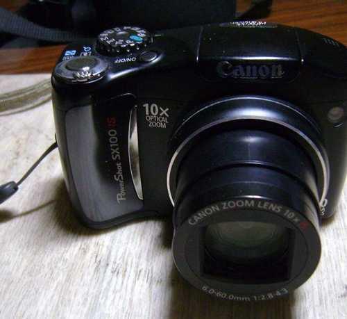 Цифровой фотоаппарат Canon SX100 IS