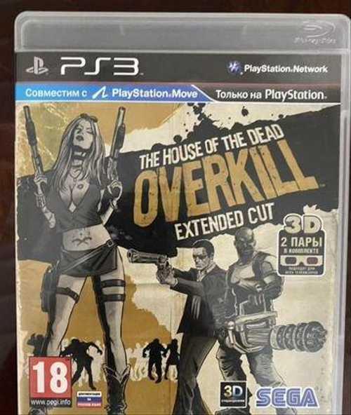 Игра House of the Dead Overkill для Ps3