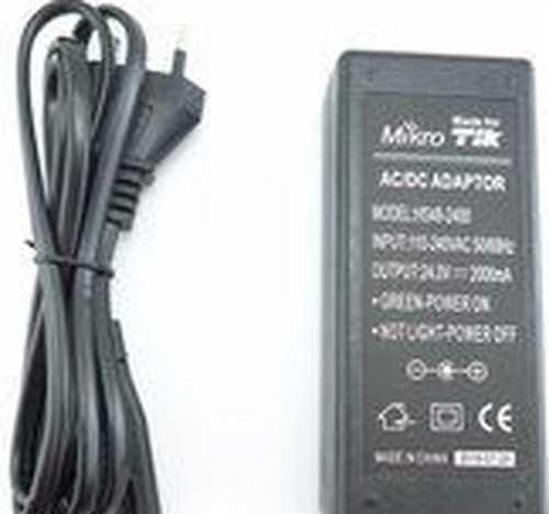 Ethernet Adapter with POE 24V 2A 48W (HS48-2402000EU) Блок питания с POE 24V 2A