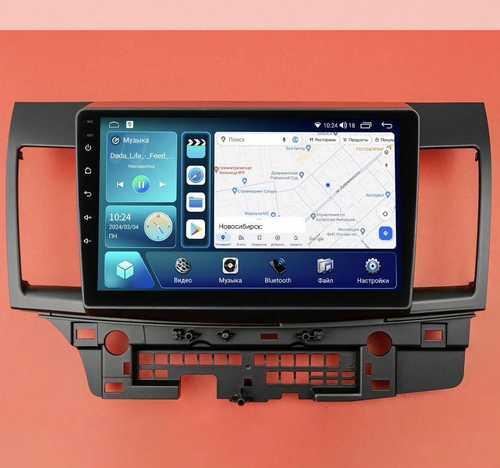 Магнитола Mitsubishi Lancer X 08  Android 4 32 FYT