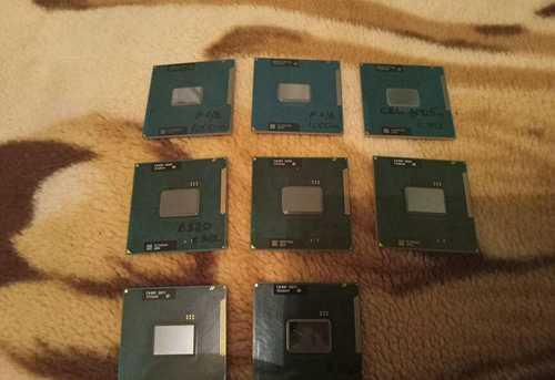 Рабочие процессоры Celeron, Pentium