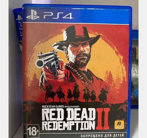 Red dead redemption 2 ps4 диск