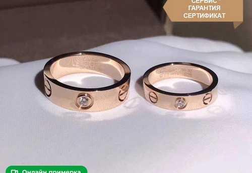 Обручальное кольцо Inspired Cartier Love 0,02ct