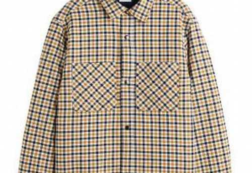 Рубашка H&M Padded, желтый/черный
