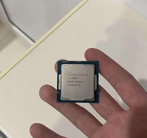 Процессор intel core i3 10100f