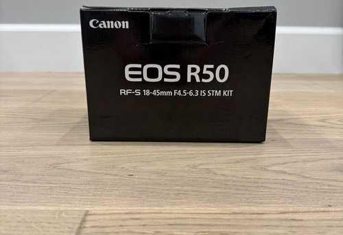 Canon EOS R50 RF-S 18-45 F4.5-6.3 IS STM KIT