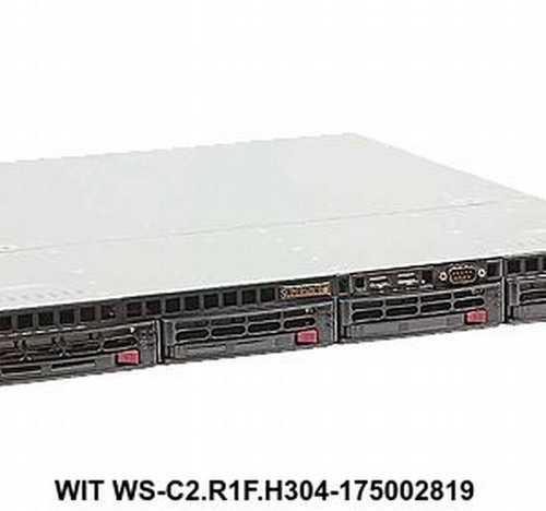 Сервер Supermicro WIT WS-C2.R1F.H304-175002819