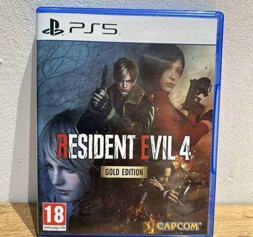 Resident evil 4 remake ps5 диск