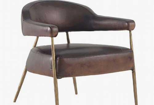 Современное дизайнерское кресло из кожи
